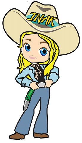 INAK Char Stickers - Its Not A Knife