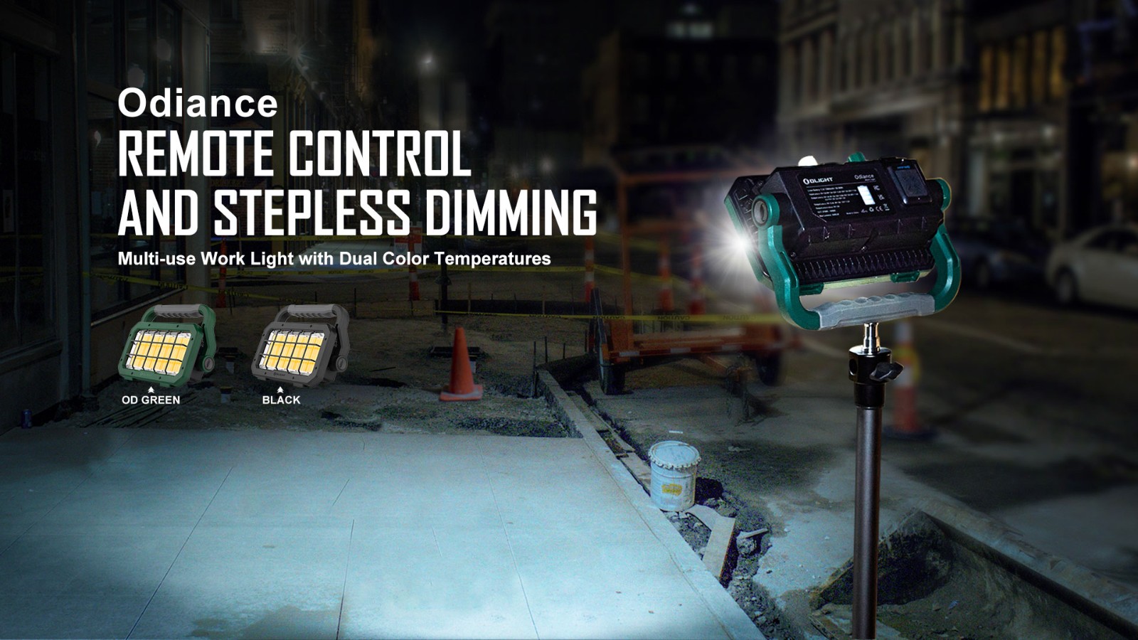 Olight Odiance Portable LED Work Light - Its Not A Knife