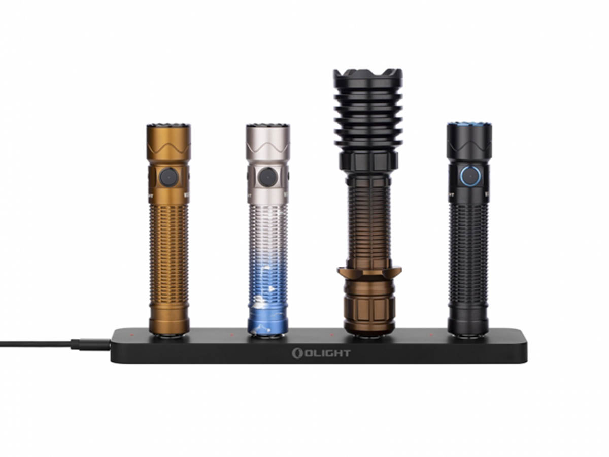 Olight Omino 4-Port Magnetic Flashlight Charger - Its Not A Knife