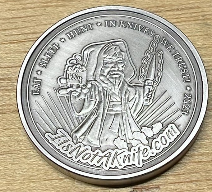 2023 Member Coin-Grandfathered Members - Its Not A Knife