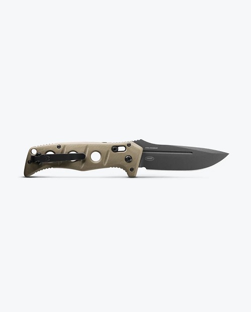 2750GY-3 Auto Adamas® | Desert Tan G10 | Drop-point - Its Not A Knife