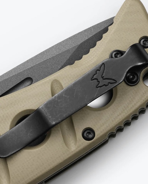 2750GY-3 Auto Adamas® | Desert Tan G10 | Drop-point - Its Not A Knife