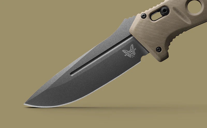 2750GY-3 Auto Adamas® | Desert Tan G10 | Drop-point - Its Not A Knife