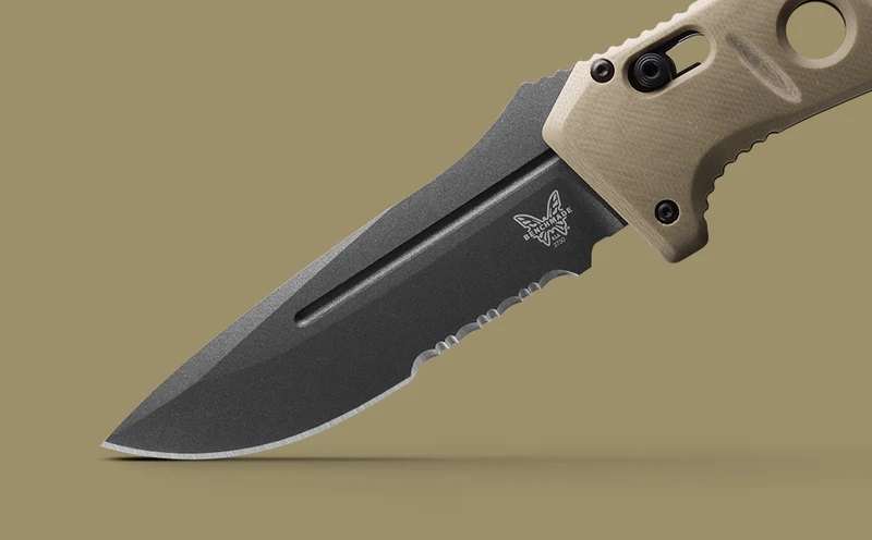 2750SGY-3 Auto Adamas® | Desert Tan G10 | Drop-point - Its Not A Knife