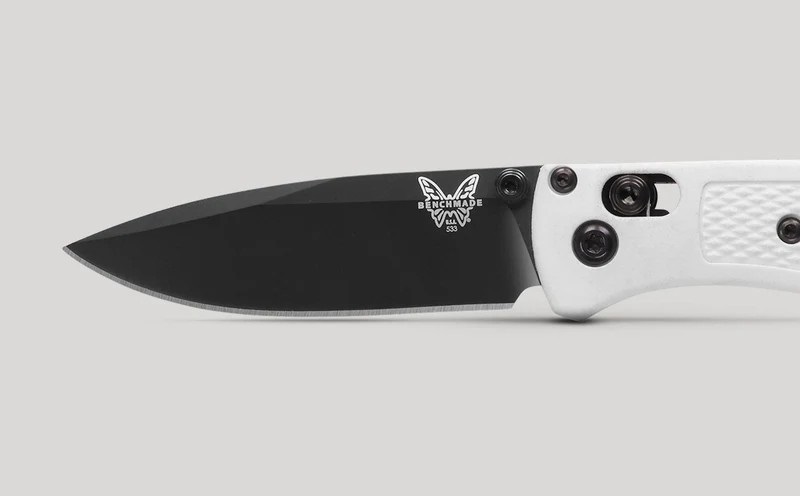 533BK-1 Mini Bugout® | White Grivory® - Its Not A Knife