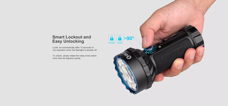 Marauder Mini Powerful LED Flashlight - Its Not A Knife