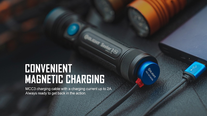 Seeker 3 Pro Bright Flashlight - Its Not A Knife
