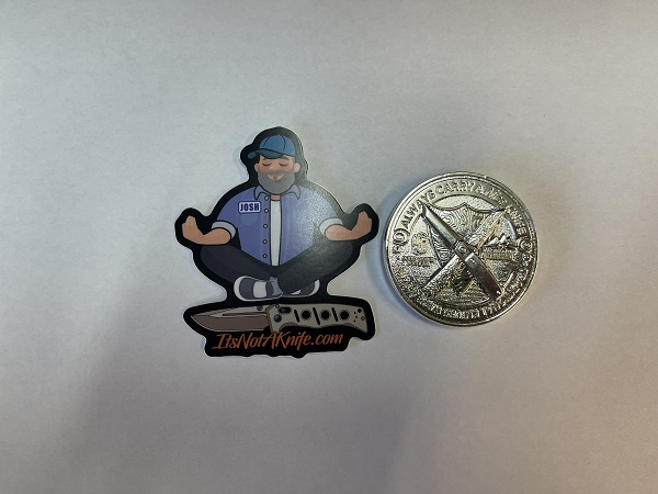 New Josh Sticker - Its Not A Knife