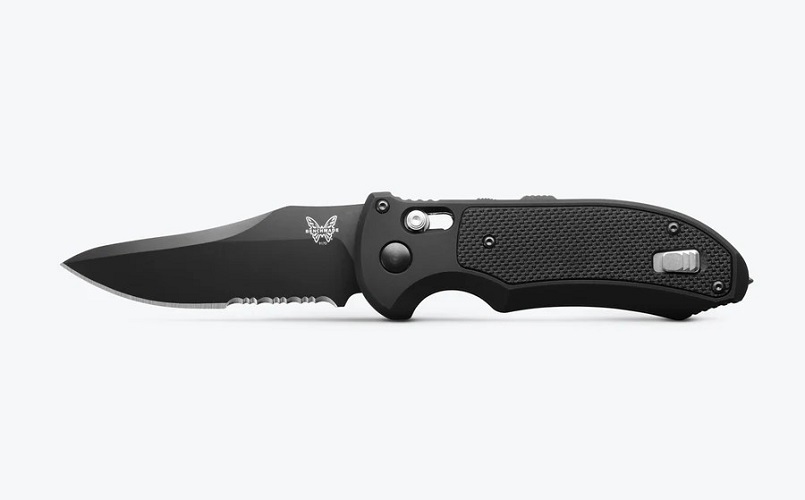 9170SBK Auto Triage® | Black Aluminum & G10 - Its Not A Knife