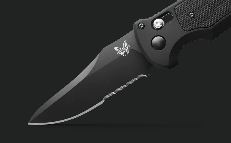 9170SBK Auto Triage® | Black Aluminum & G10 - Its Not A Knife