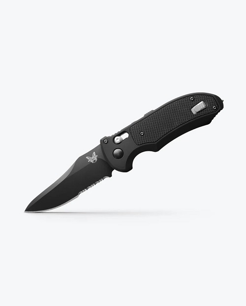 9170SBK Auto Triage® | Black Aluminum & G10 - Its Not A Knife