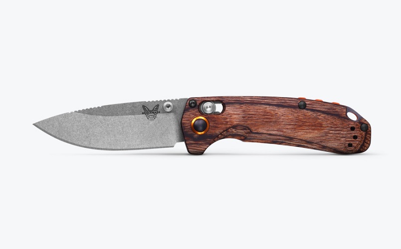 15032 North Fork | Stabilized Wood | Drop-point - Its Not A Knife
