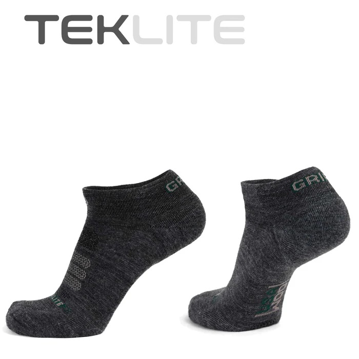 New Grip6 Wool Teklite Ankle Sock - Its Not A Knife