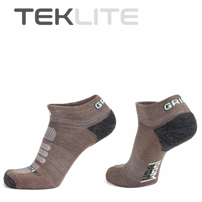 New Grip6 Wool Teklite Ankle Sock - Its Not A Knife