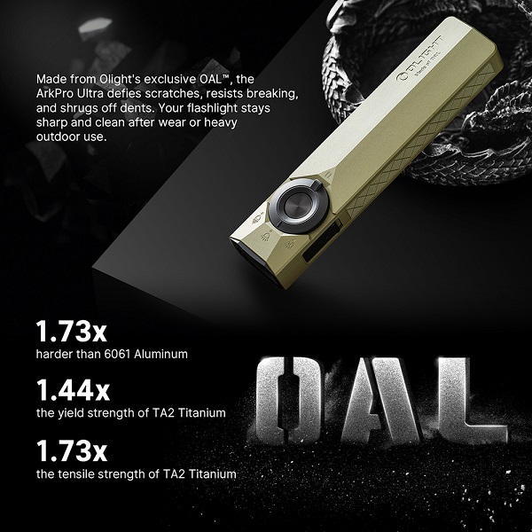 ArkPro Ultra – Flat Unibody EDC Flashlight with Multi-Light Sources ...
